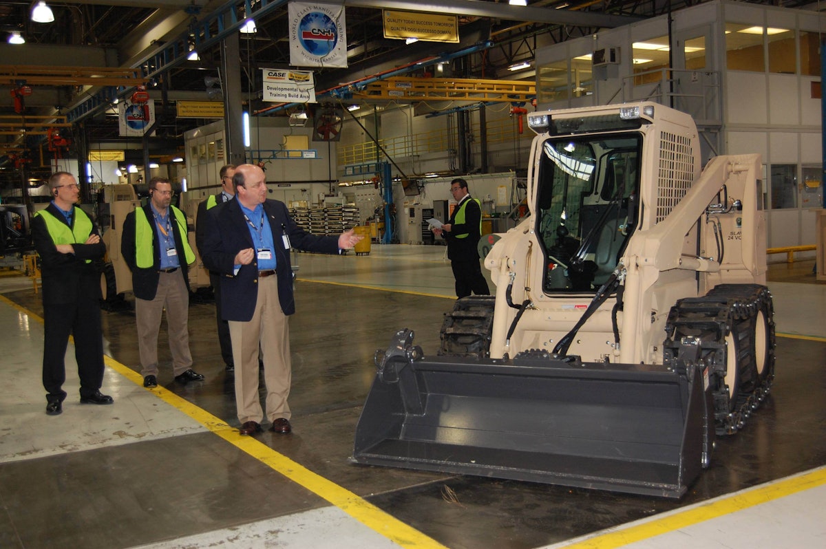 Case launches military skid steer, CTL line | Equipment World