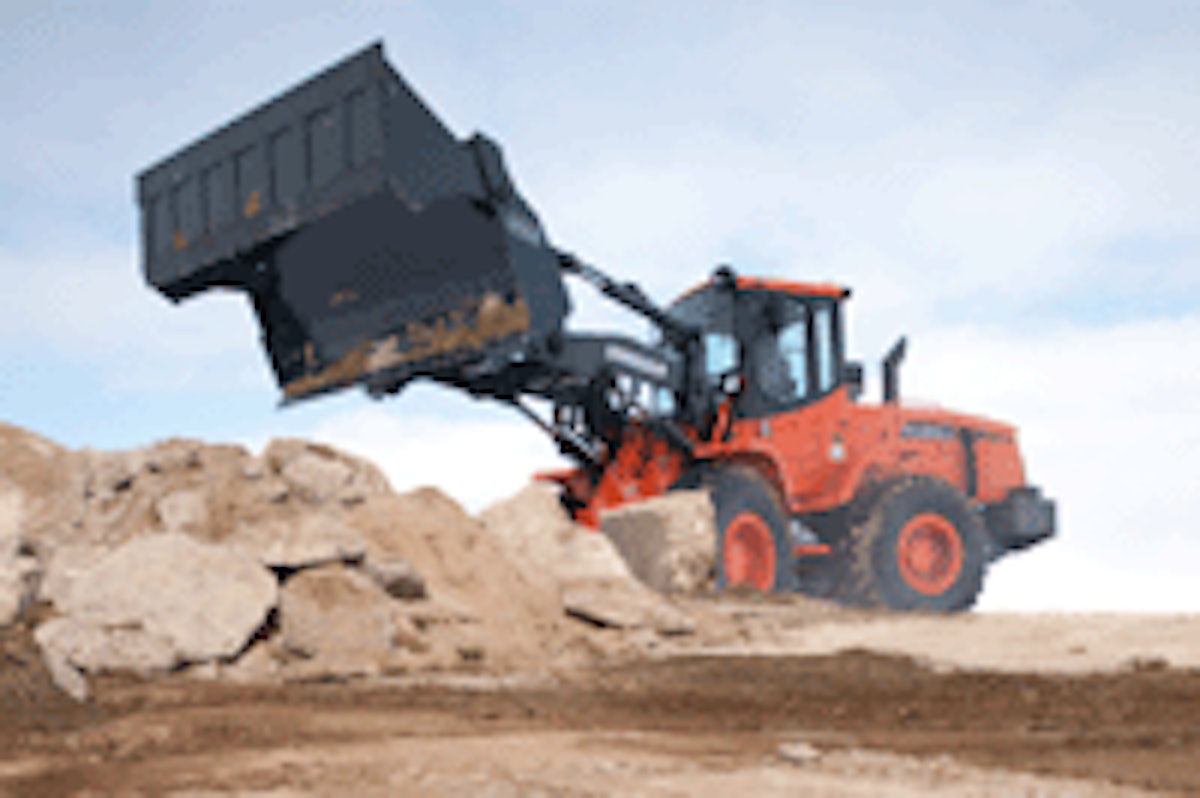 Doosan: Parallel-lift linkage system | Equipment World