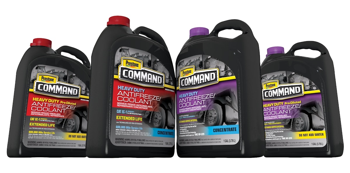 Prestone introduces new heavy-duty line of antifreeze/coolants ...