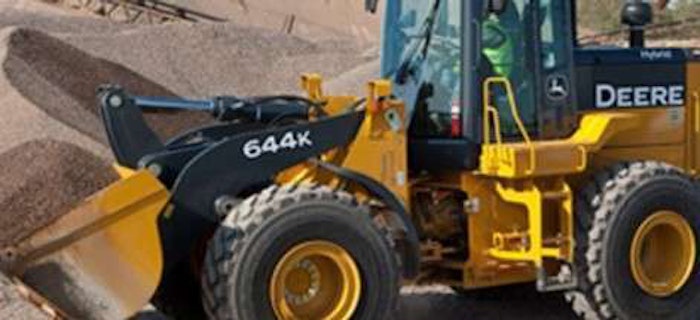 An in-depth look at John Deere’s 644K electric hybrid wheel loader (WOC ...