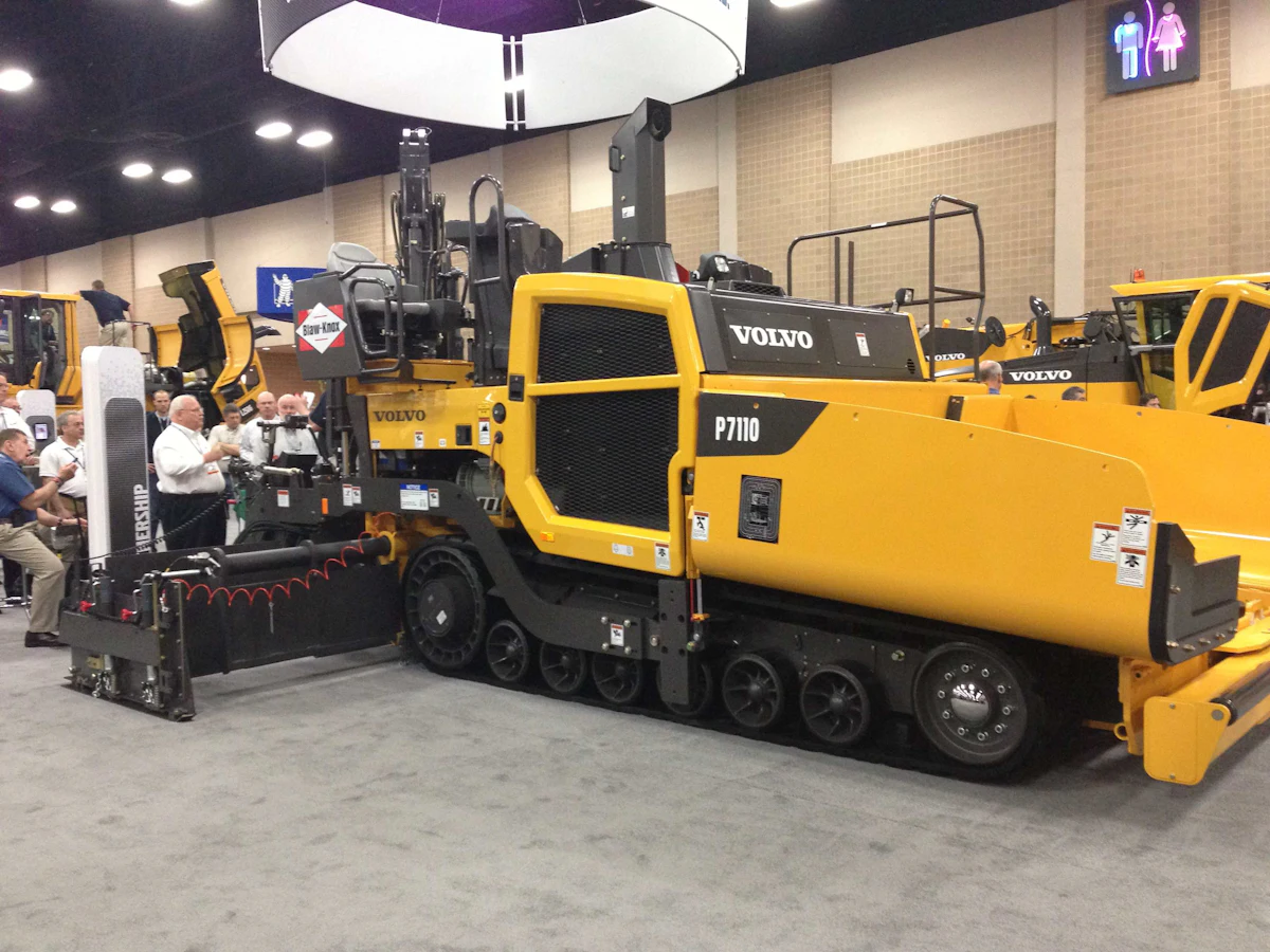 Volvo gives sneak peek of new P7110 paver, DD110B compactor at World of ...