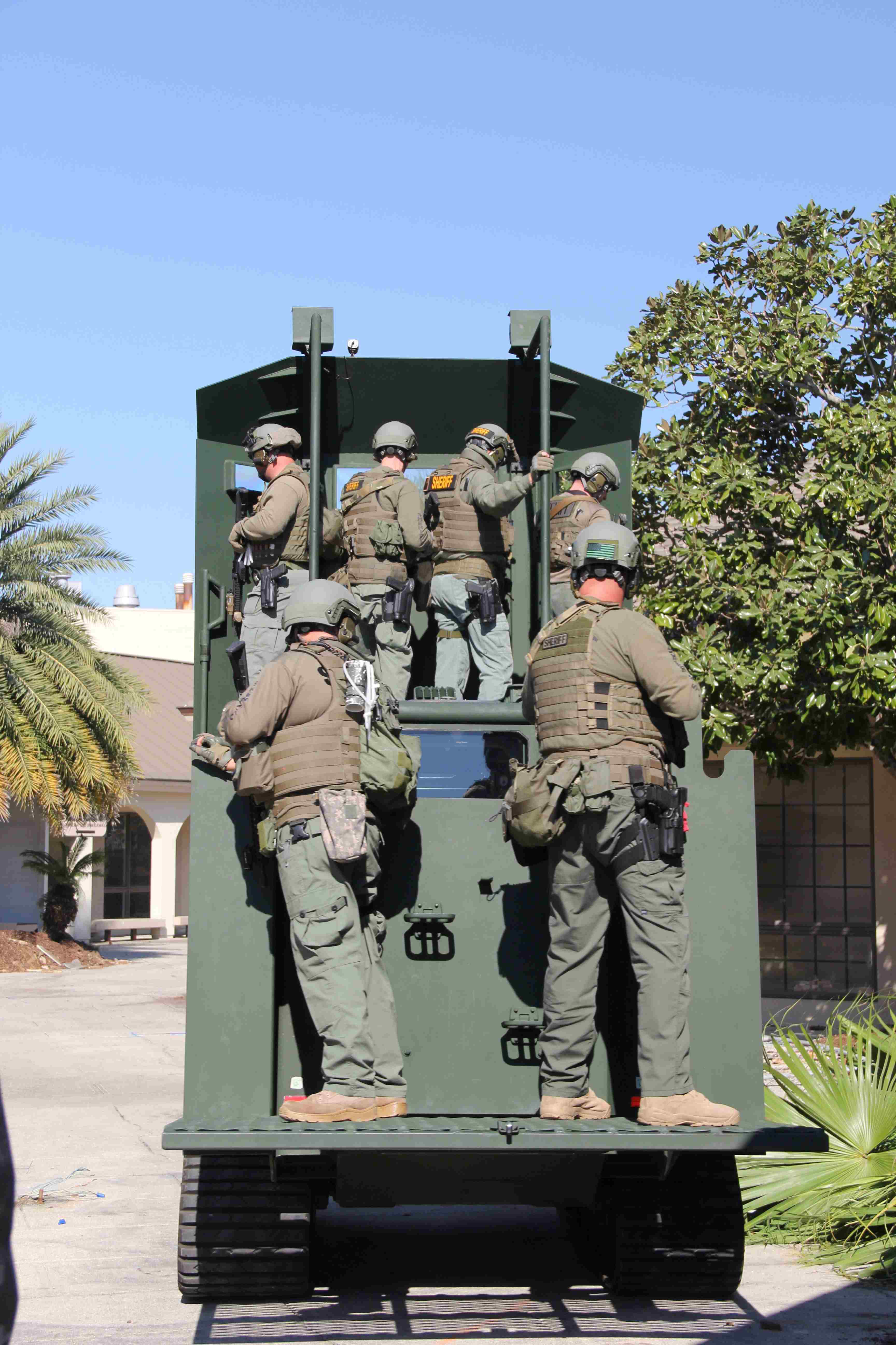 Ring Power Rook is a Caterpillar 287C armored for crime fighting ...