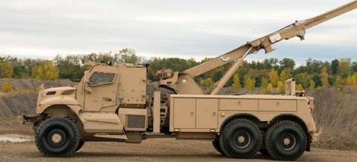 GEAR: Navistar’s MaxxPro Recovery Vehicle rescues battlefield vehicles ...