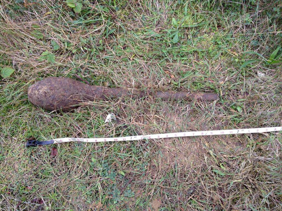 English quarry workers nearly processed this World War II rocket (PHOTO ...