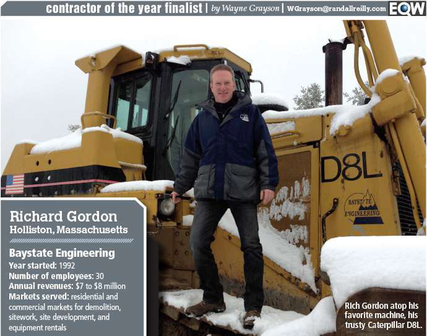How contractor Richard Gordon found the right size for success at ...