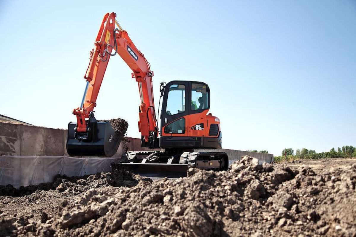 Doosan launches new DX63-3 and DX85R-3 excavators | Equipment World