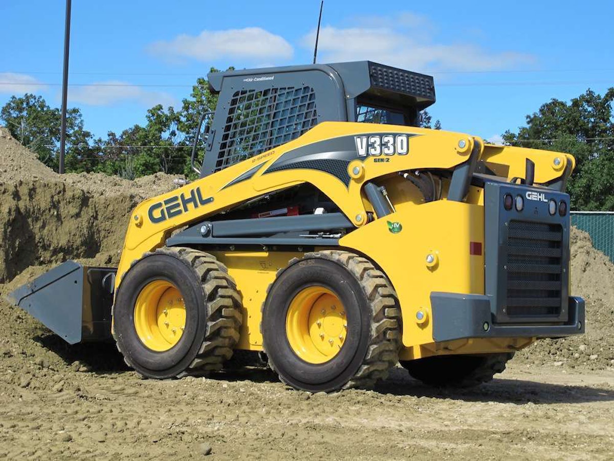 Gehl’s new V270 and V330 GEN:2 skid-steers offer vertical lift, selectable self-leveling ...
