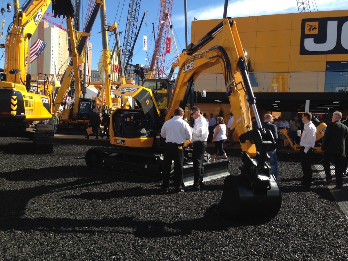 JCB intros 8018 and 8029 compact excavators and Loadall 516-42, its ...