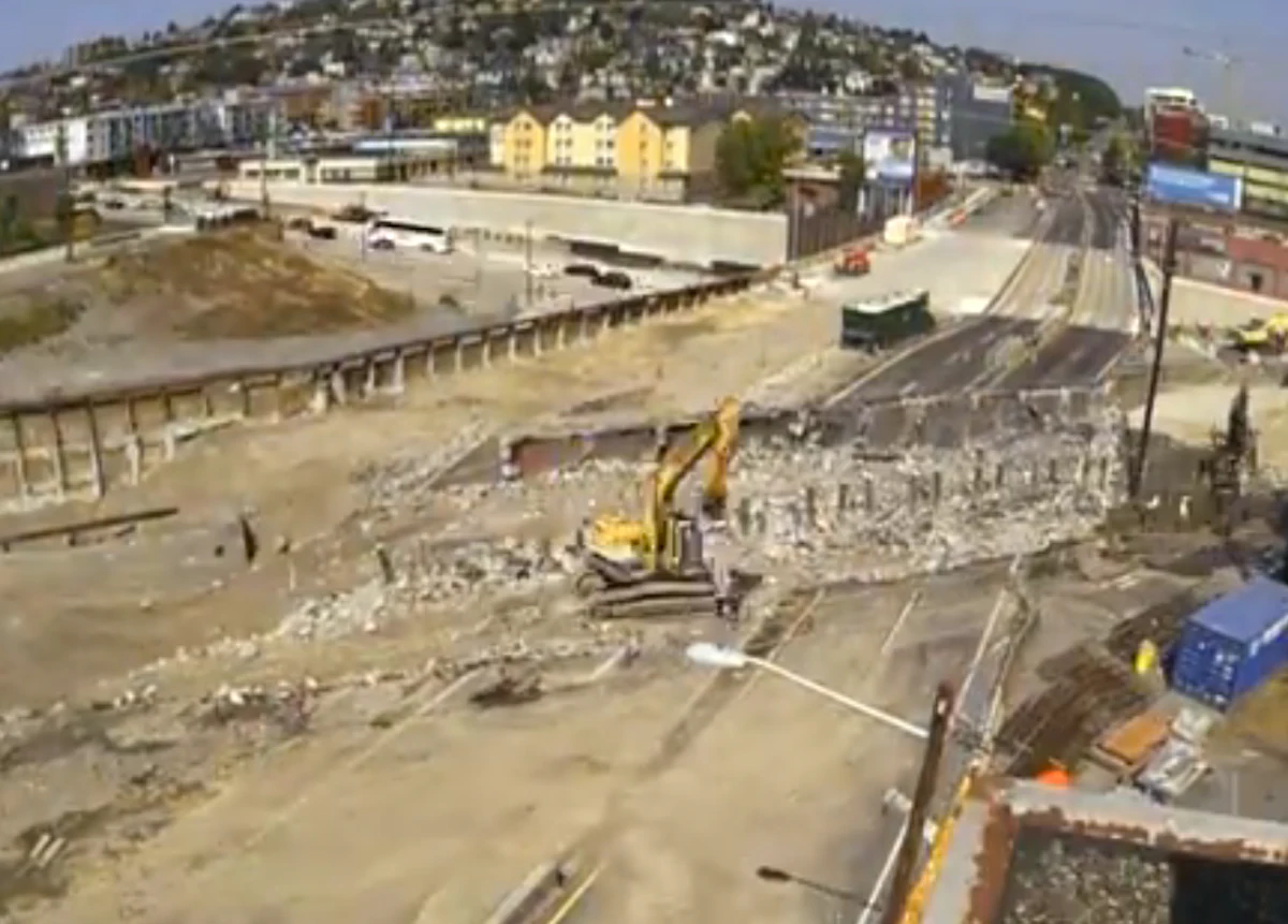 Watch time-lapse of Highway 99 construction | Equipment World