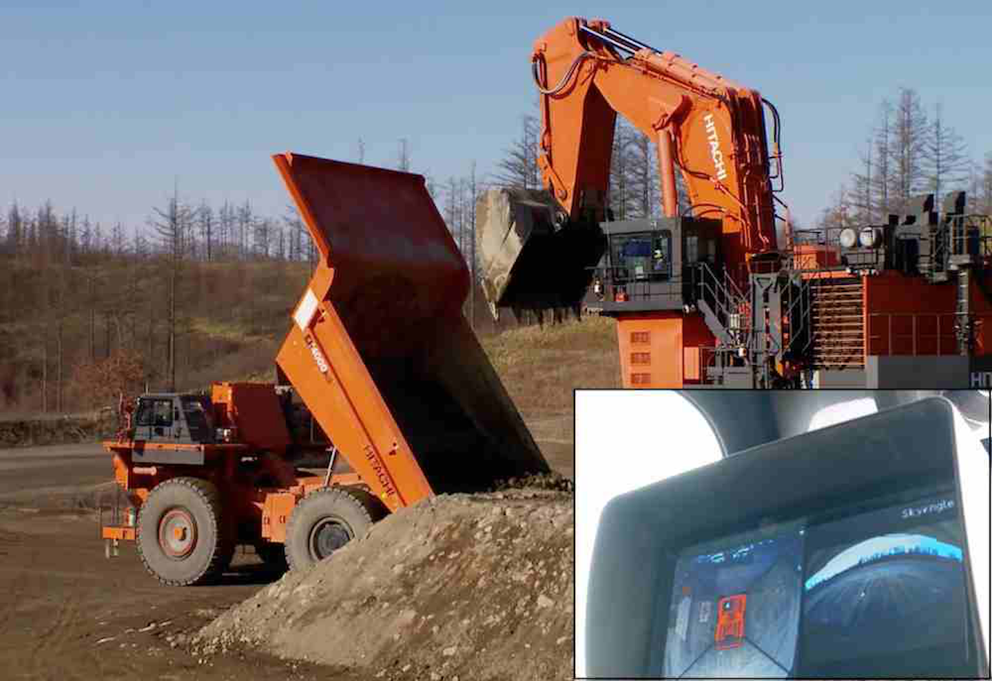 Hitachi mining trucks and excavators to get same 360º cameras and ...