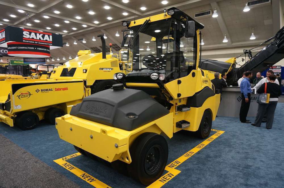 Bomag unveils drastically redesigned BW11RH-5 roller with seamless cab ...