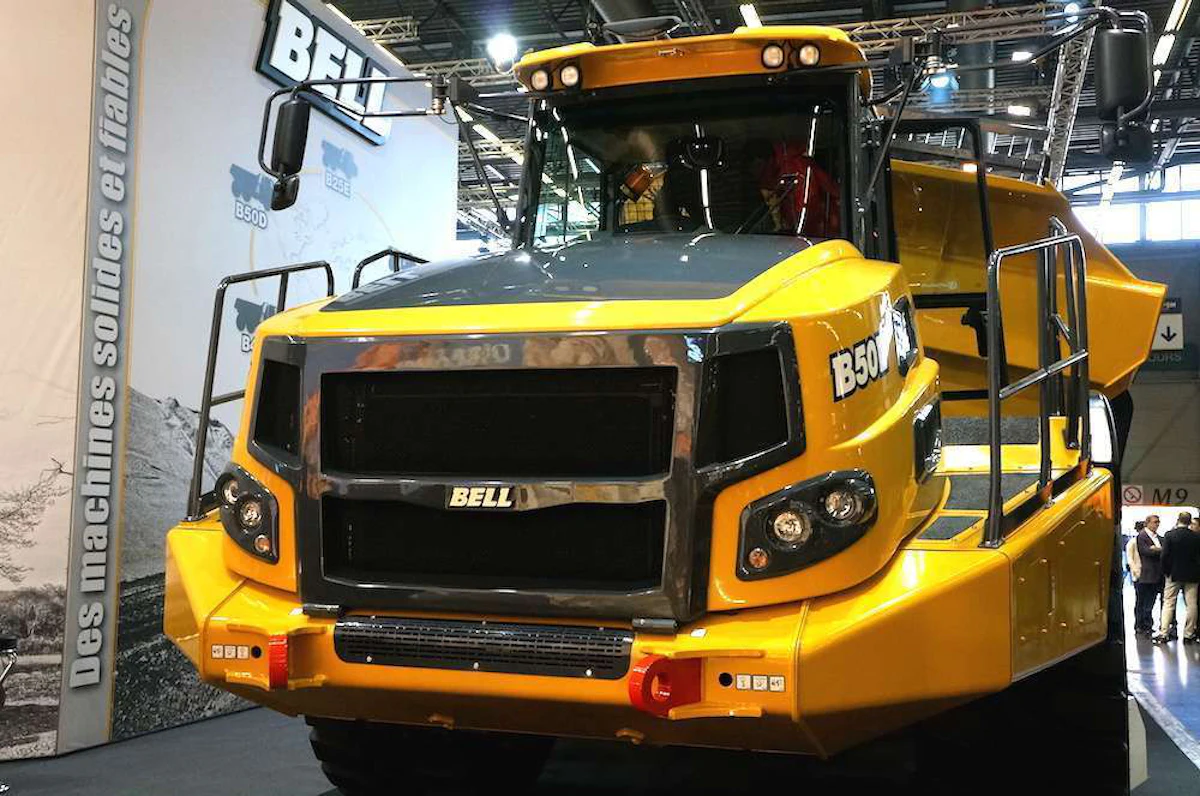 Bell gives B50E articulated dump truck sneak peek at Intermat ahead of ...