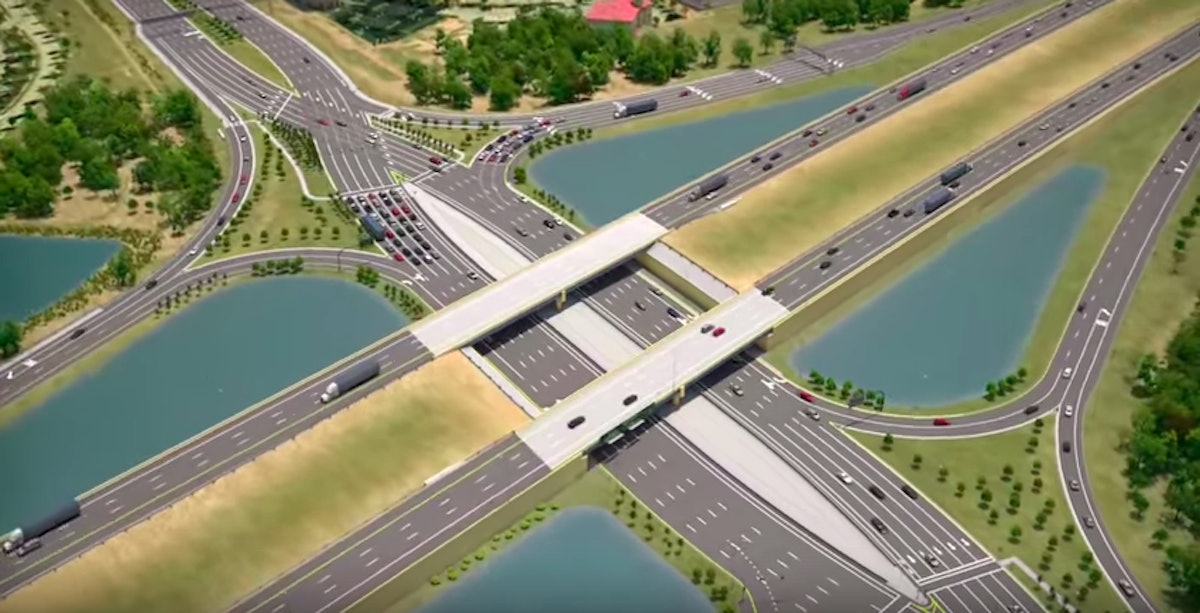 Florida launches construction on state’s first diverging diamond ...