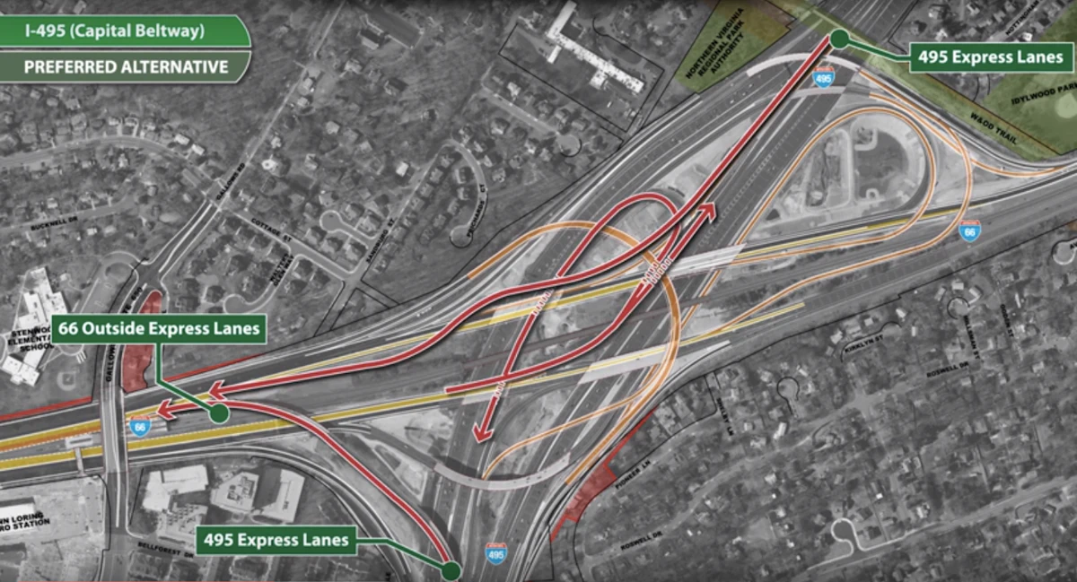 Virginia DOT I-66 improvement plan adds express lanes, expanded median ...