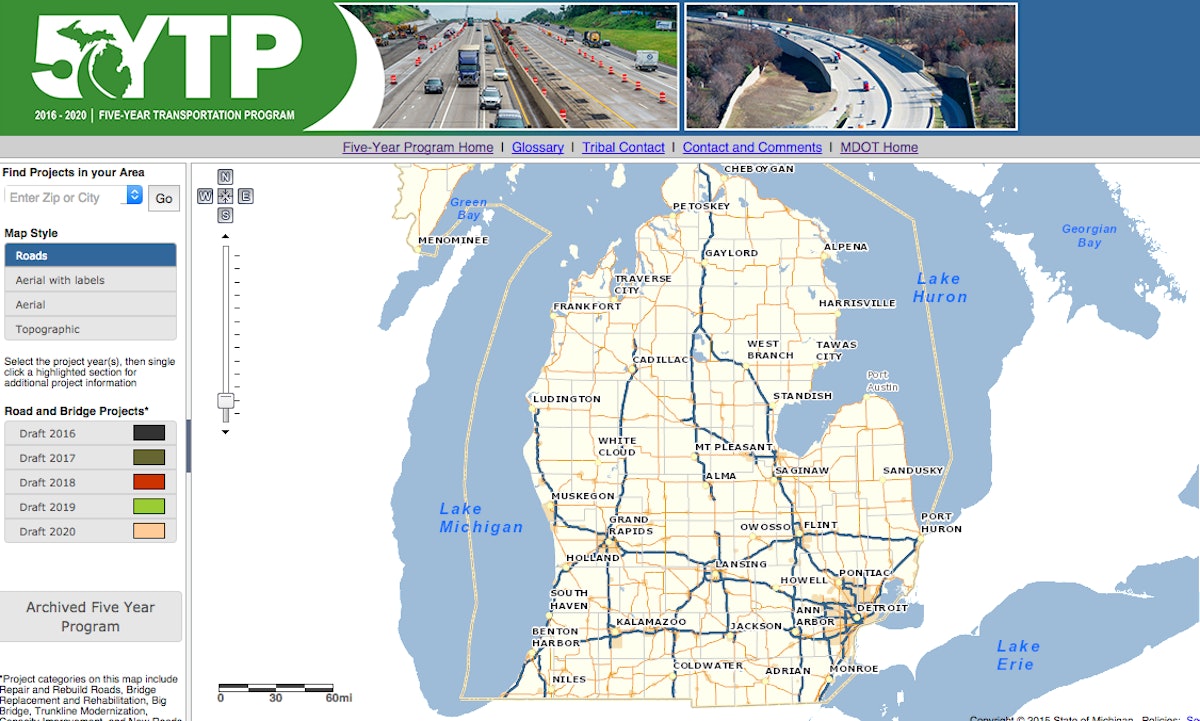 Michigan DOT wants public comments on 2016-2020 transportation plan ...