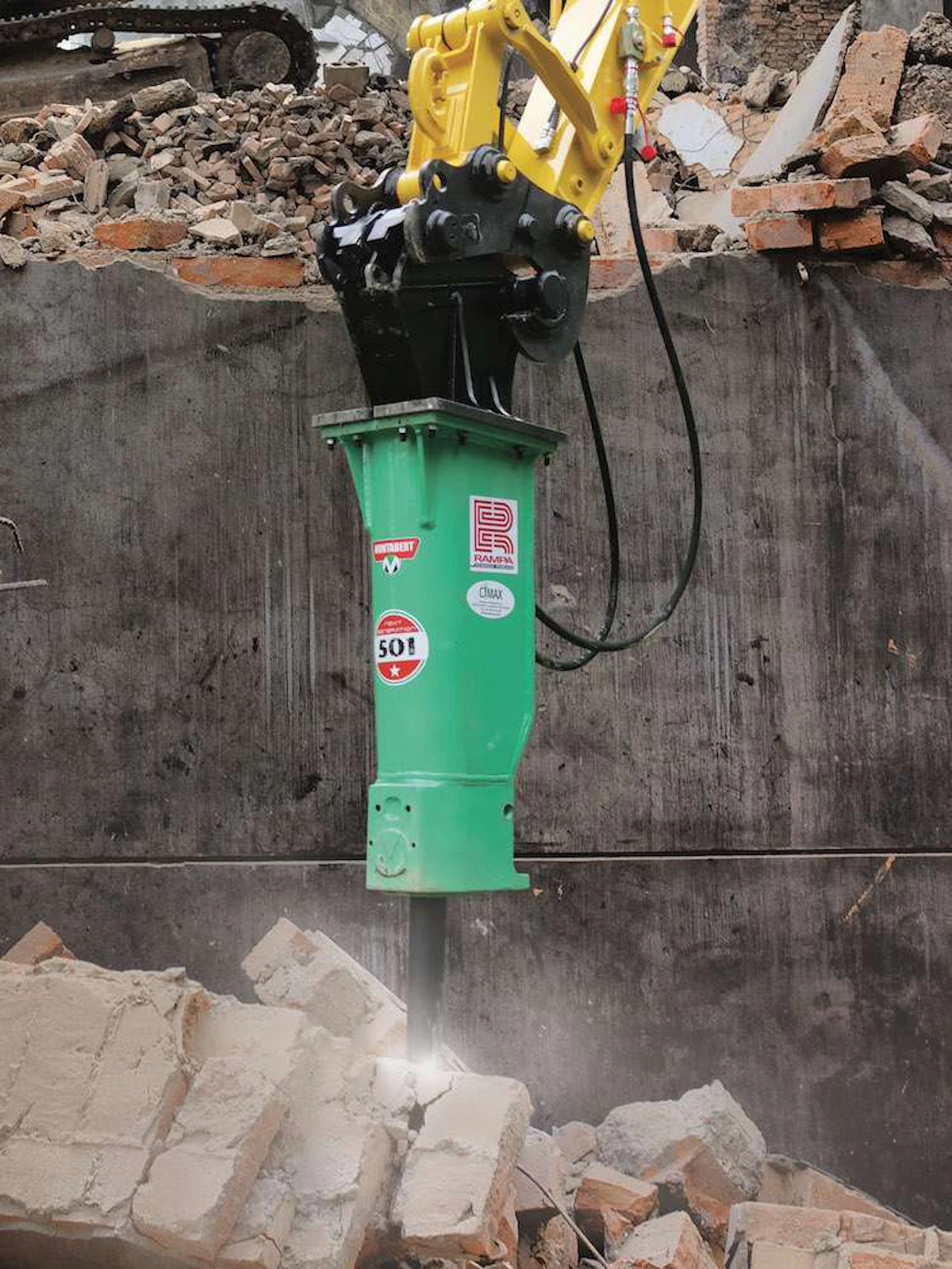 Montabert intros the 501 NG: a next generation breaker with 75% power ...