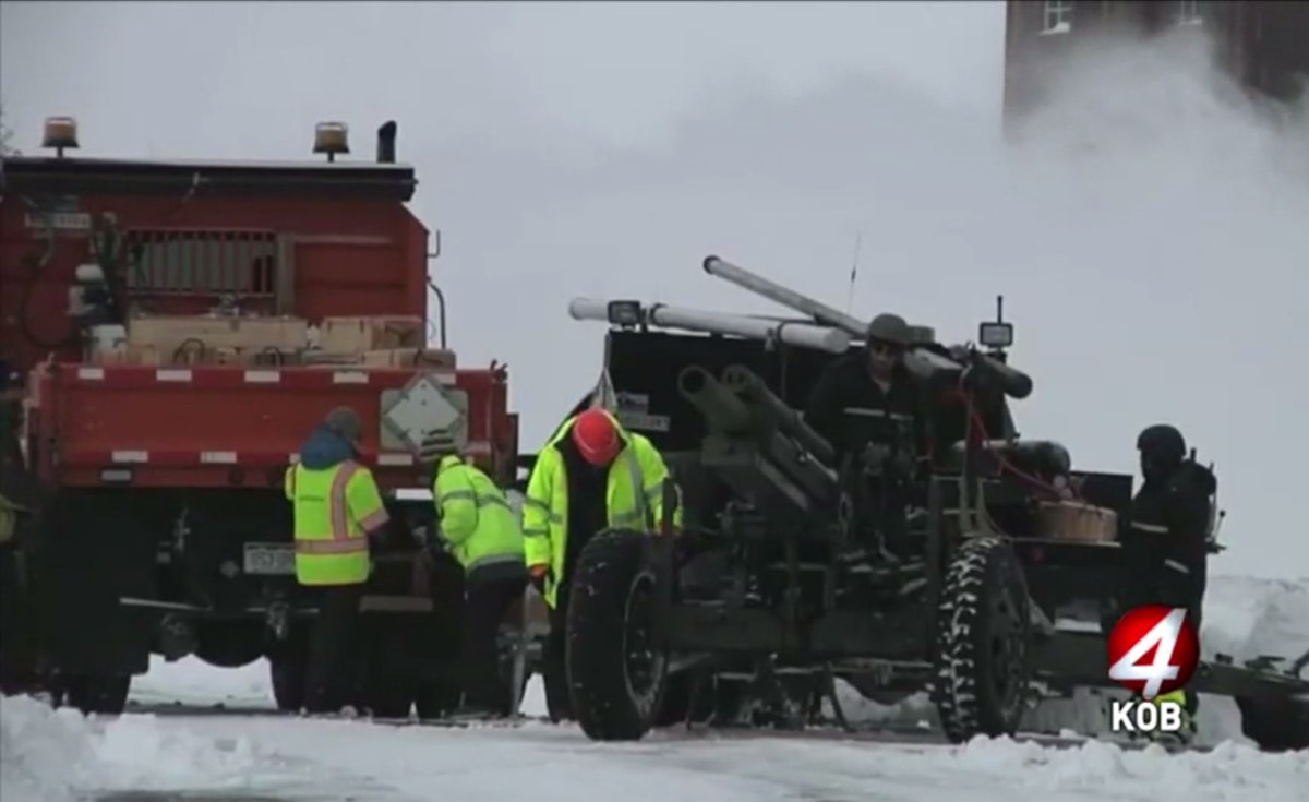 Why CDOT uses Howitzer artillery to trigger avalanches | Equipment World