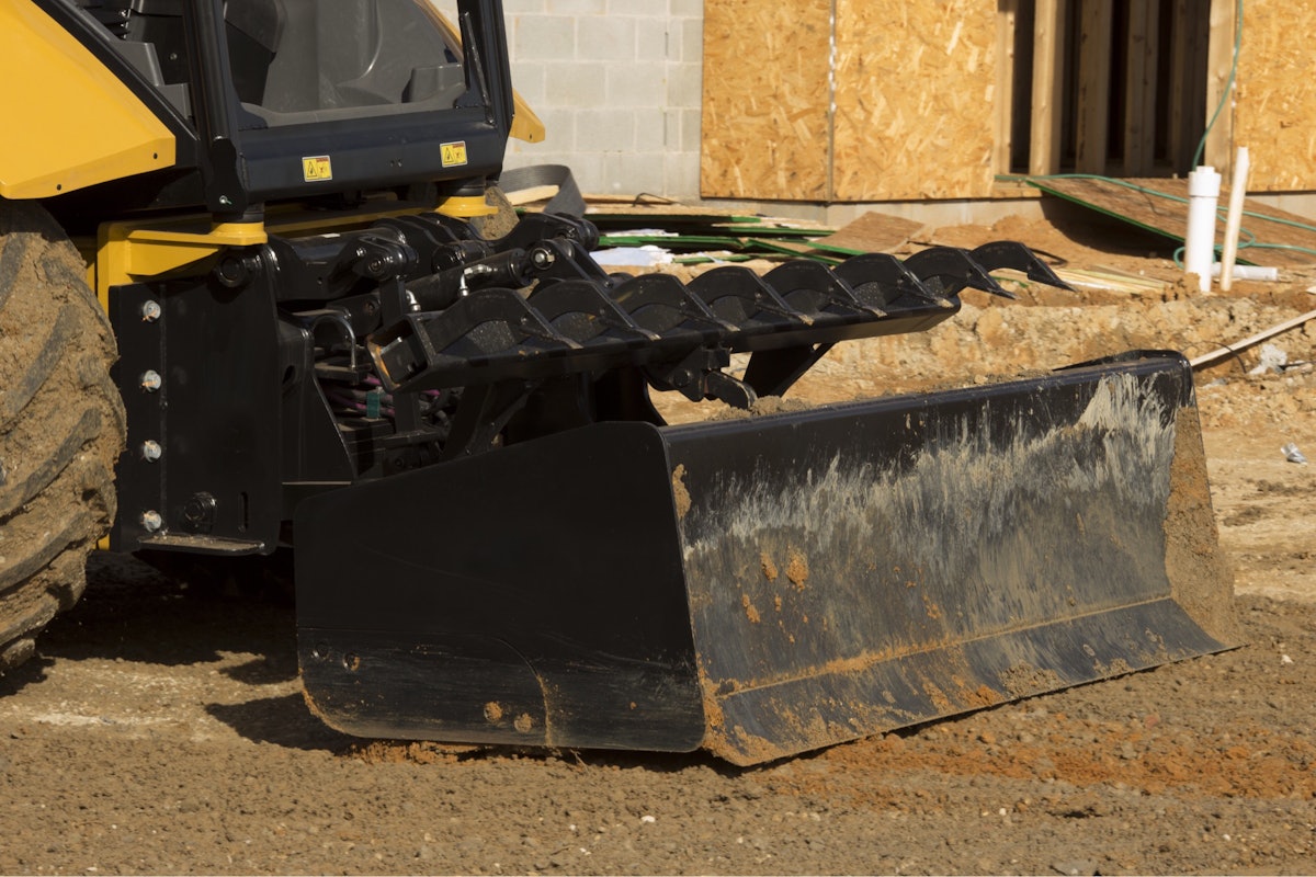 front end loader skip