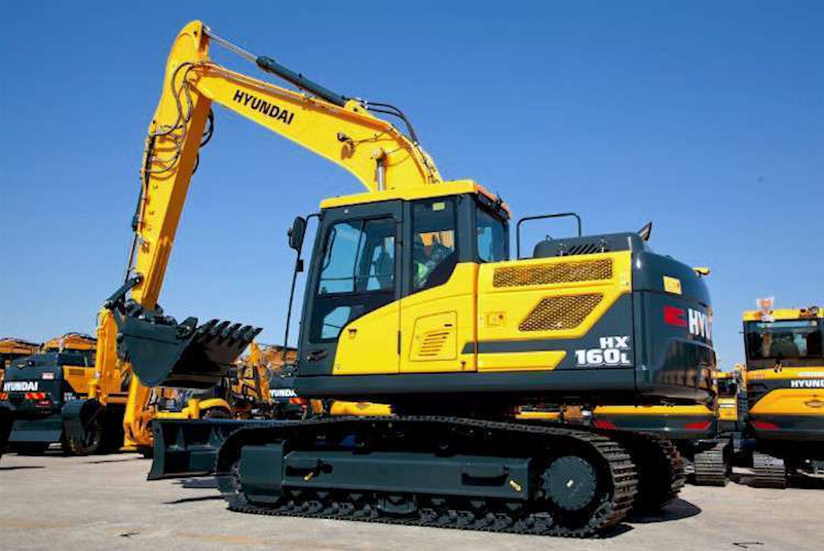 Hyundai CE unveils HX160L, HX180L excavators with productivity gains ...