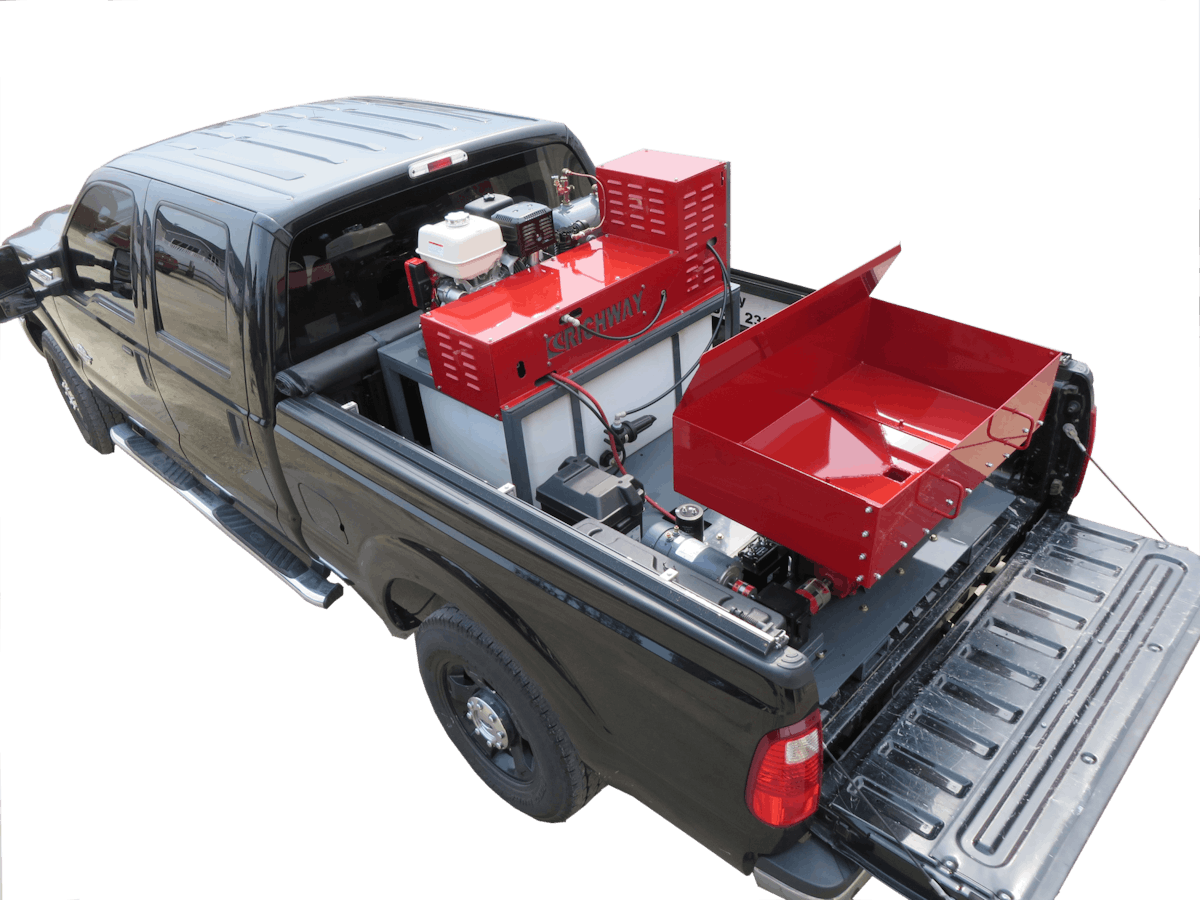 Richway launches Cretefoamer CS-6G, a pickup-mounted continuous ...