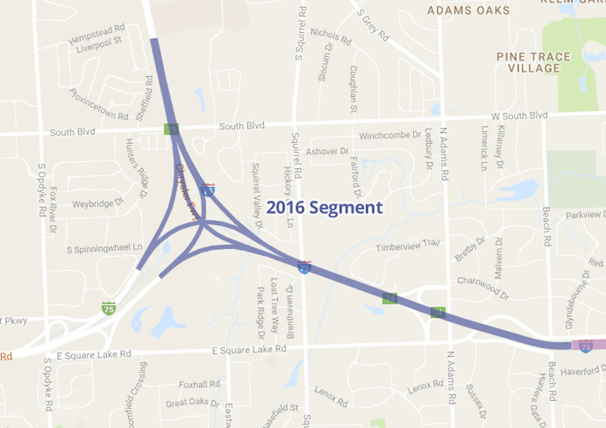 Michigan DOT begins first leg of $1 billion I-75 Modernization Project ...