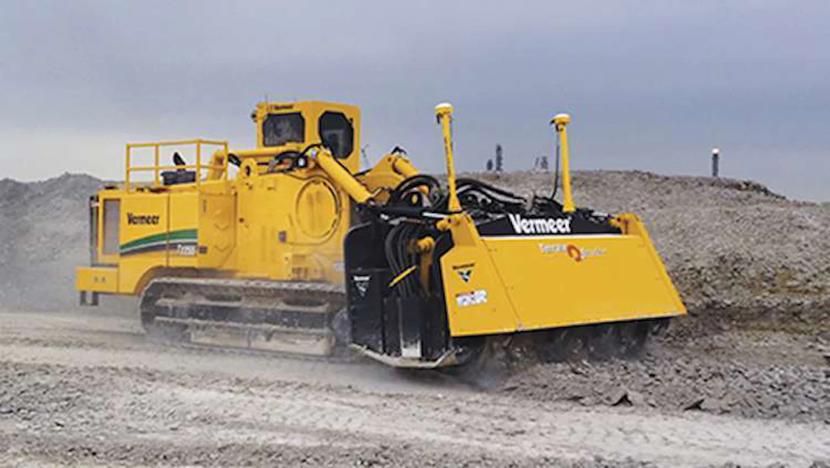 Vermeer, Trimble intro T1255III Direct Drive Terrain Leveler factory ...