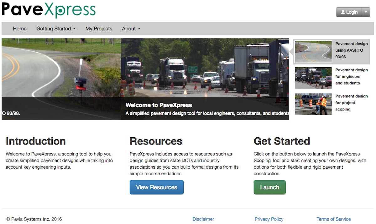 PaveXpress 3.0 updates material cost estimating, layered elastic ...