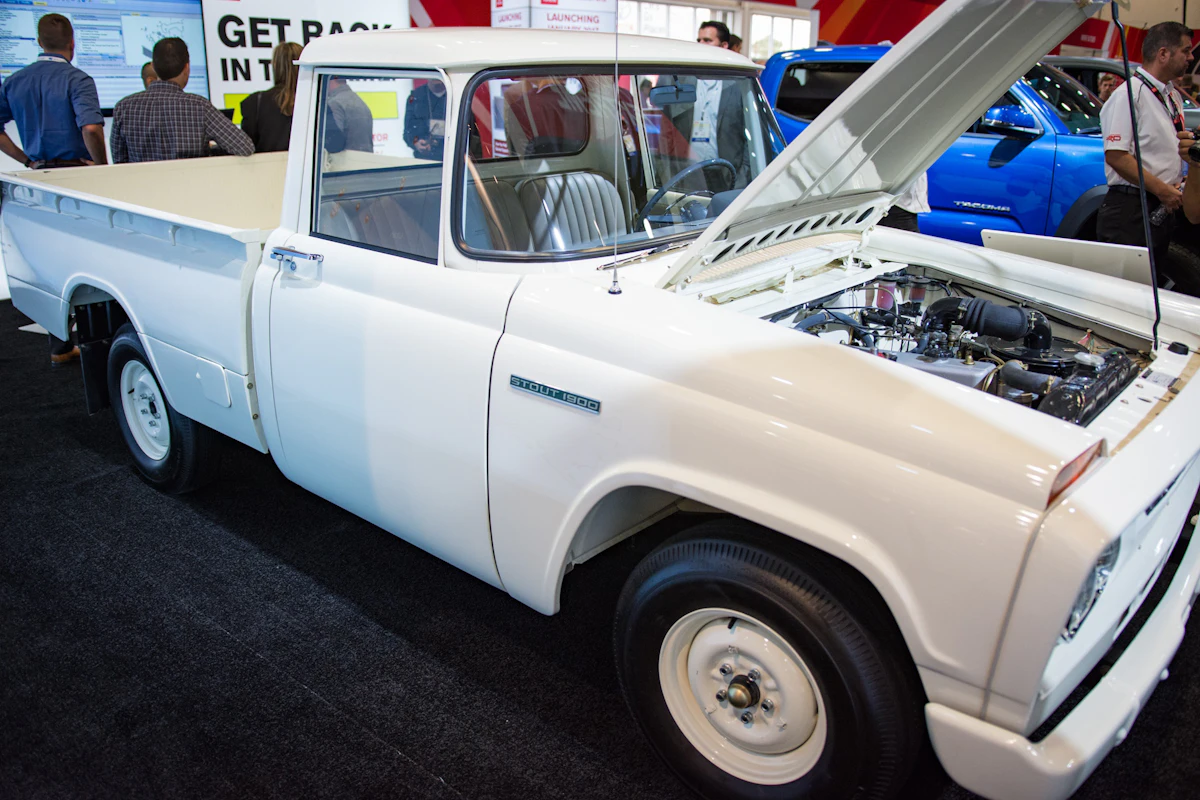 Behold the 1966 Stout 1900: Toyota’s first pickup model had a whopping ...
