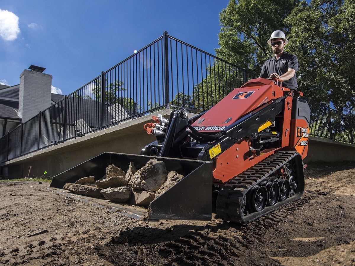 Ditch Witch intros the SK1050, its most powerful mini skid steer yet ...