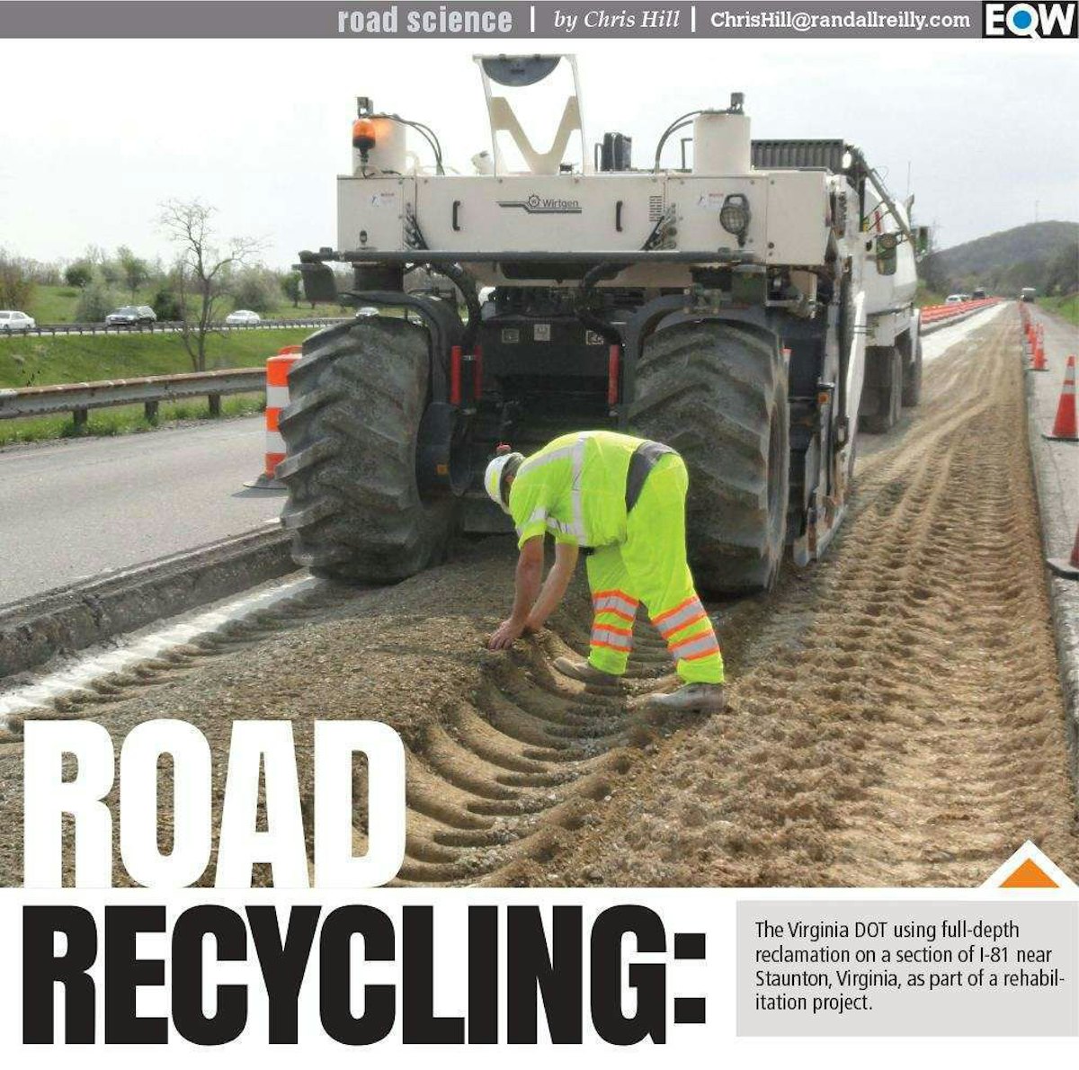 Road Recycling: How full-depth reclamation makes old roads better than ...