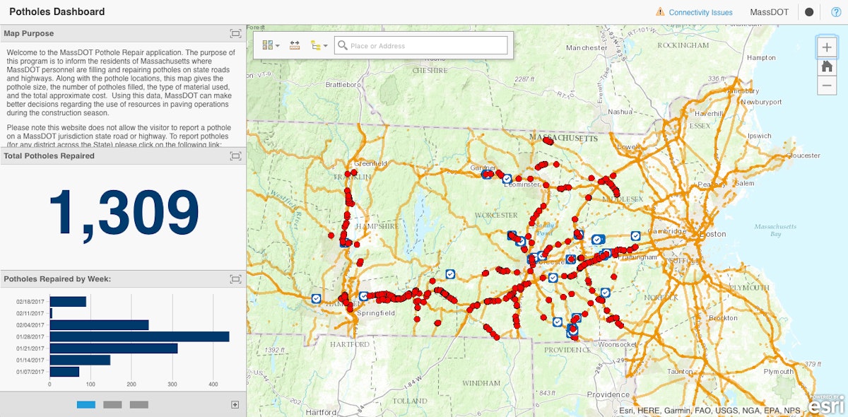 Mass. DOT plans to expand digital pothole tracking program | Equipment World