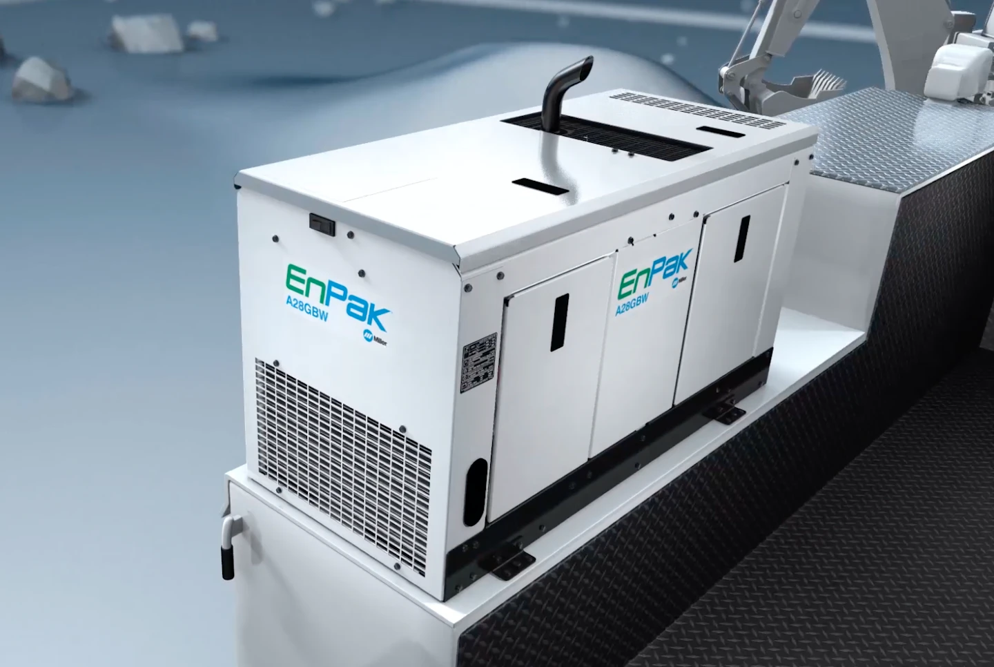 Miller unveils EnPak A28GBW, an all-in-one work truck power system that ...