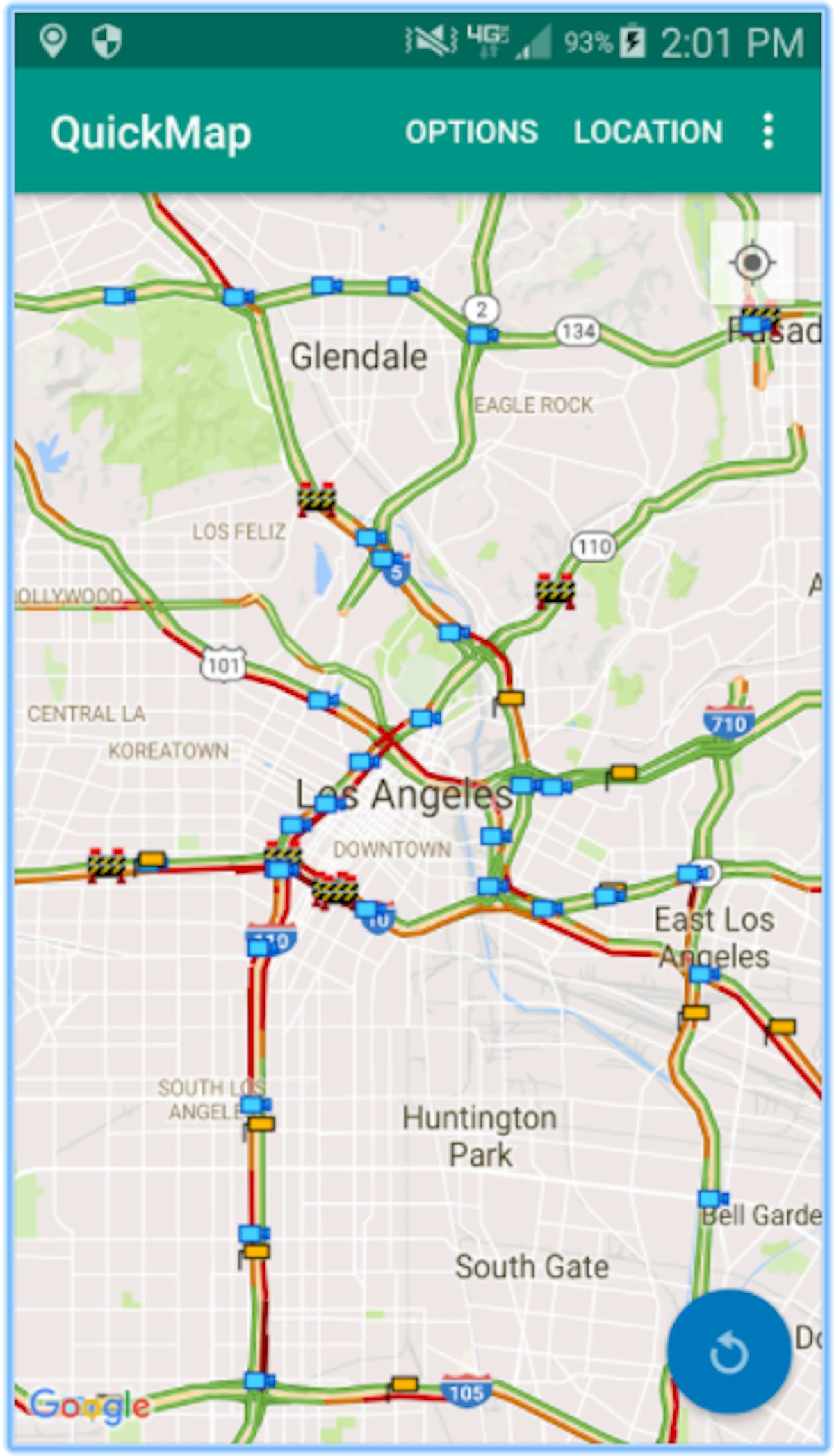 Caltrans wins innovation award for QuickMap mobile app | Equipment World