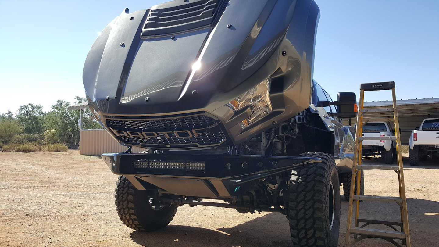 The Super/Mega Raptor is a custom Super Duty build of Ford’s popular ...