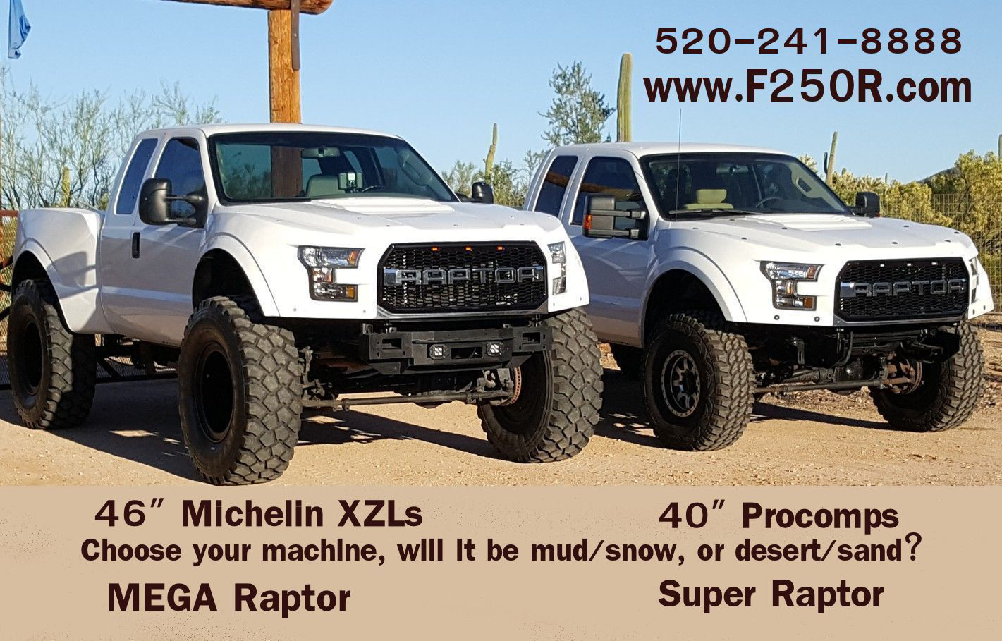 The Super/Mega Raptor is a custom Super Duty build of Ford’s popular ...