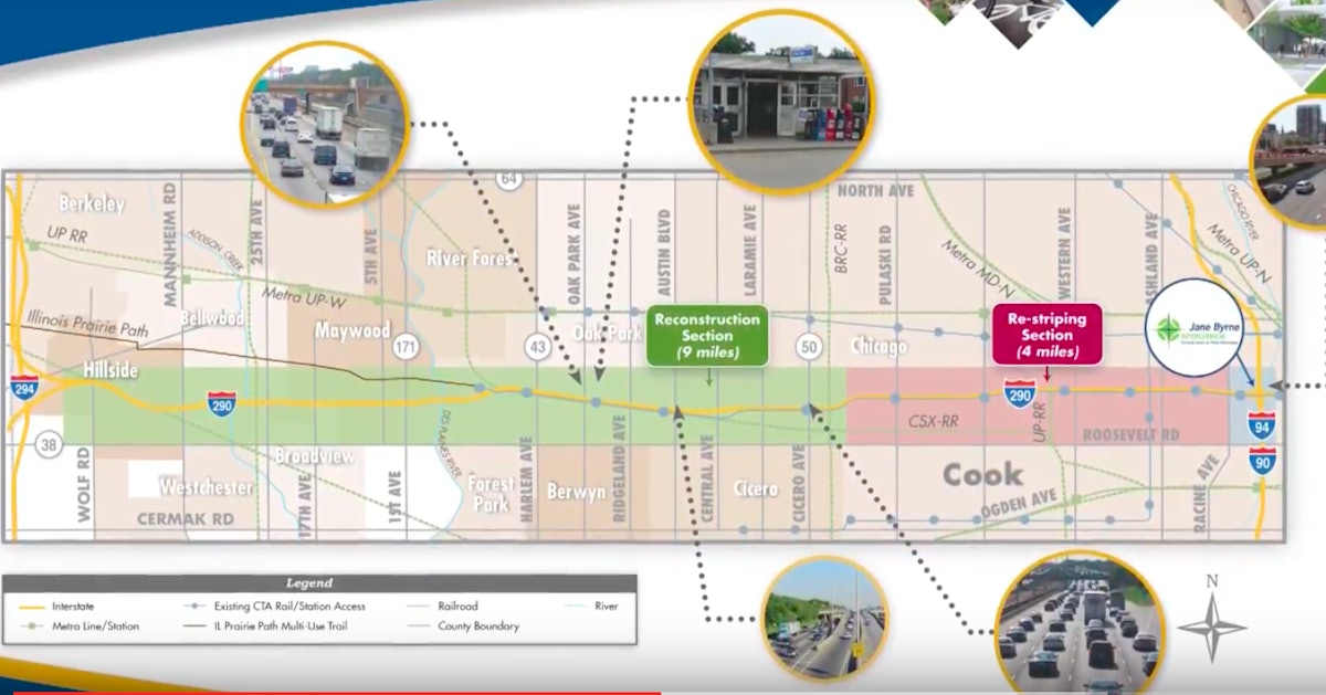 IDOT’s I-290/Eisenhower Expressway expansion receives federal approval ...