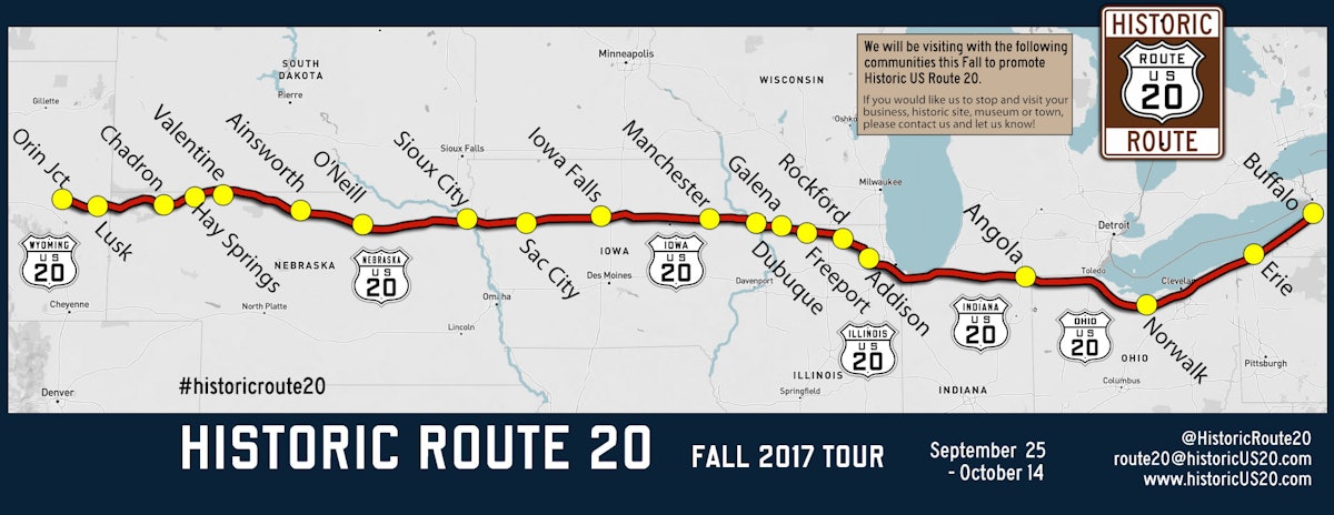 Group hopes to reinstate historic U.S. Highway 20 route in Iowa ...
