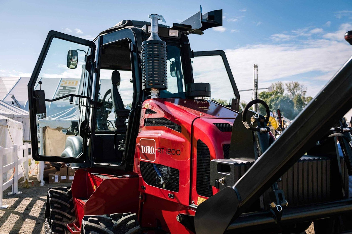 Toro unveils cab option for RT1200 riding trencher | Equipment World