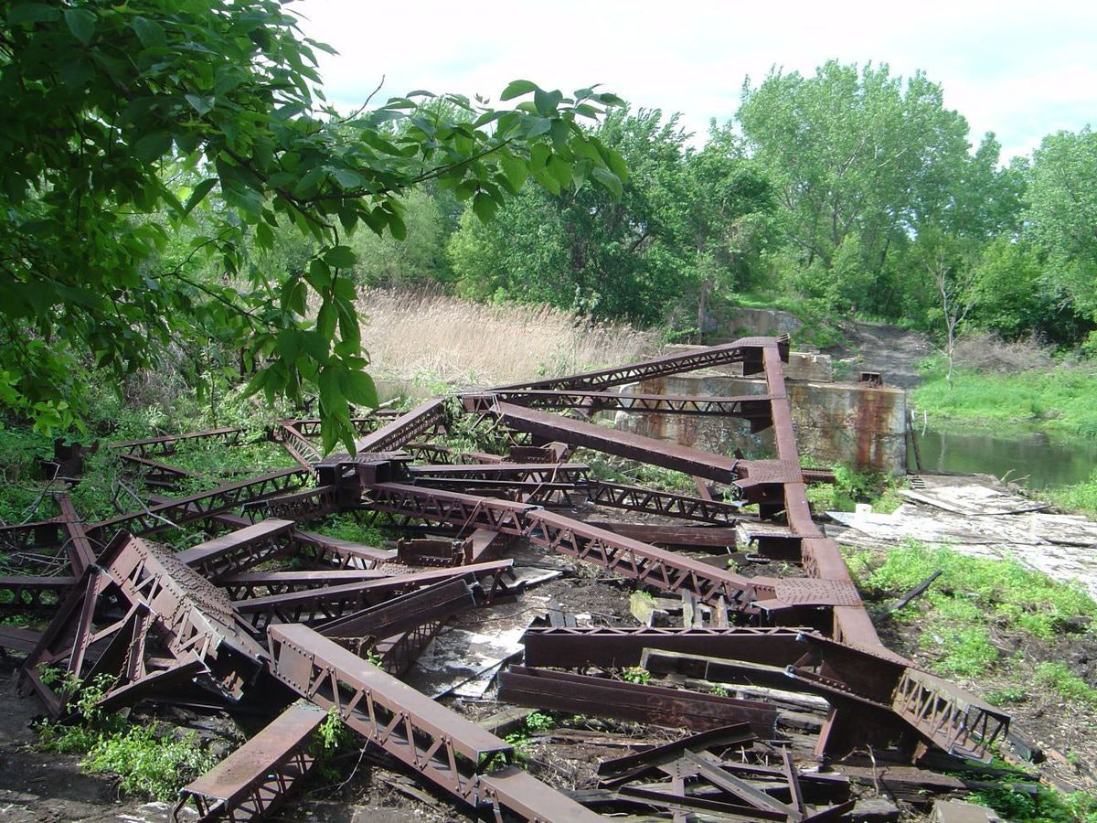 Man arrested for dismantling historic bridge and selling for scrap ...