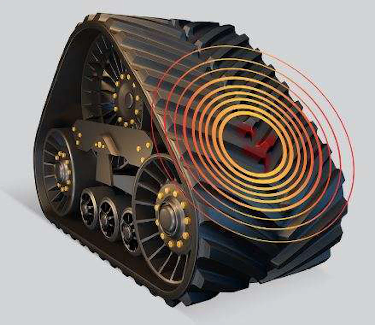 Continental Trackman uses microchip in track tread to monitor rubber ...