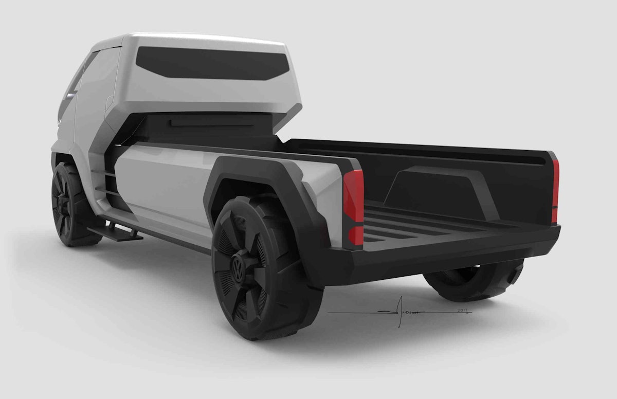 futuristic pick up