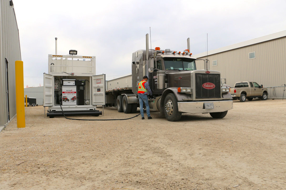Western Global’s new Fuel Island provides portable fleet station ...