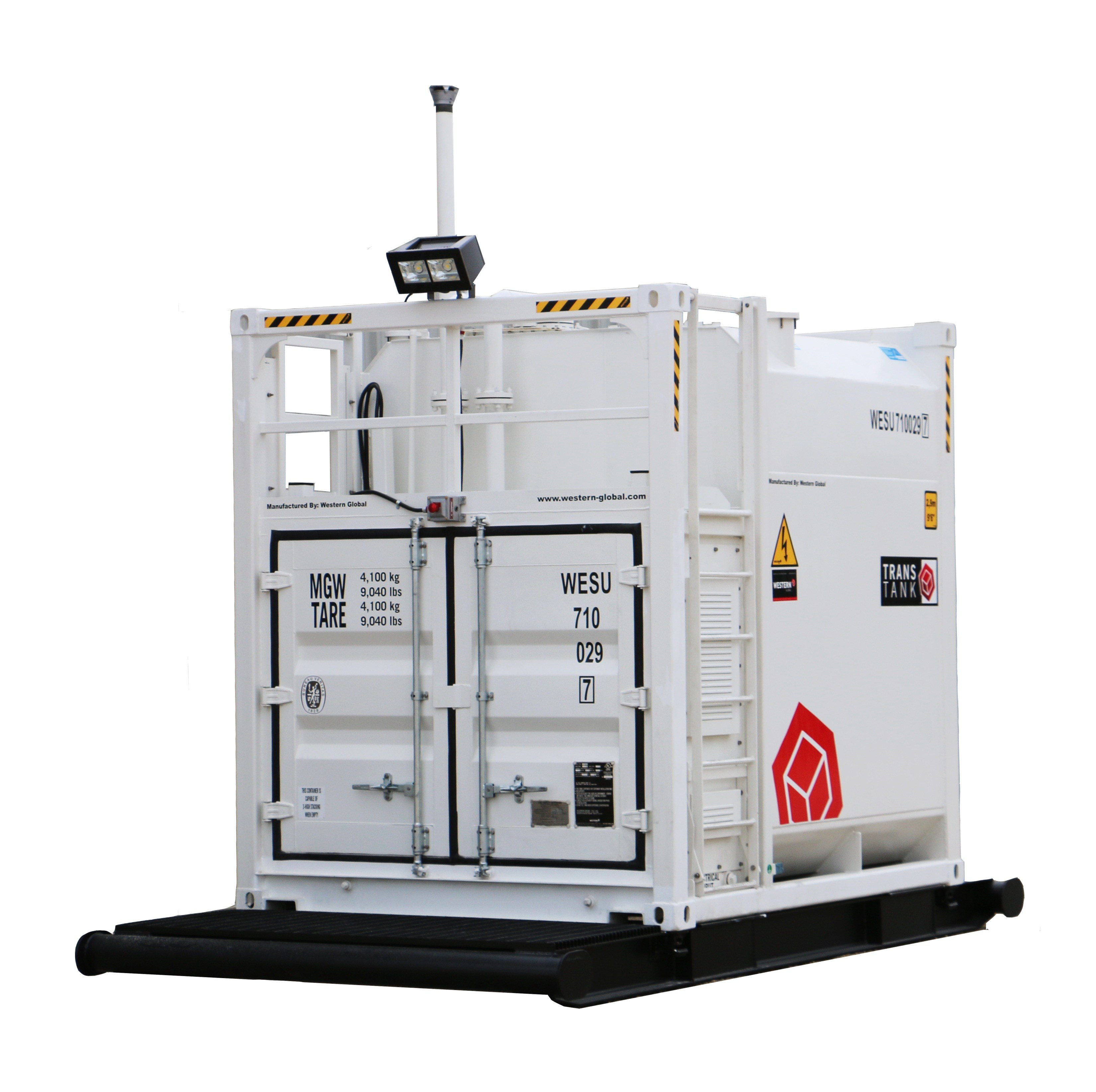 Western Global’s new Fuel Island provides portable fleet station ...