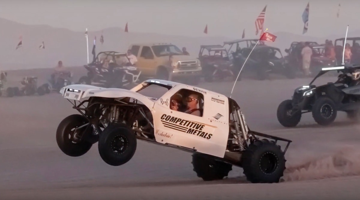 Tesla Sand Truck pulling off impressive runs at Glamis | Equipment World