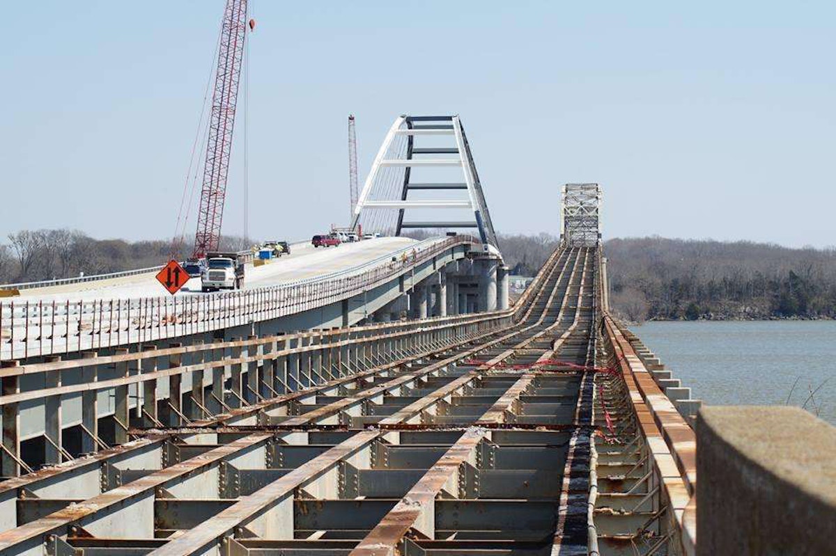 Crews implode historic Lake Barkley Bridge in Ky. | Equipment World