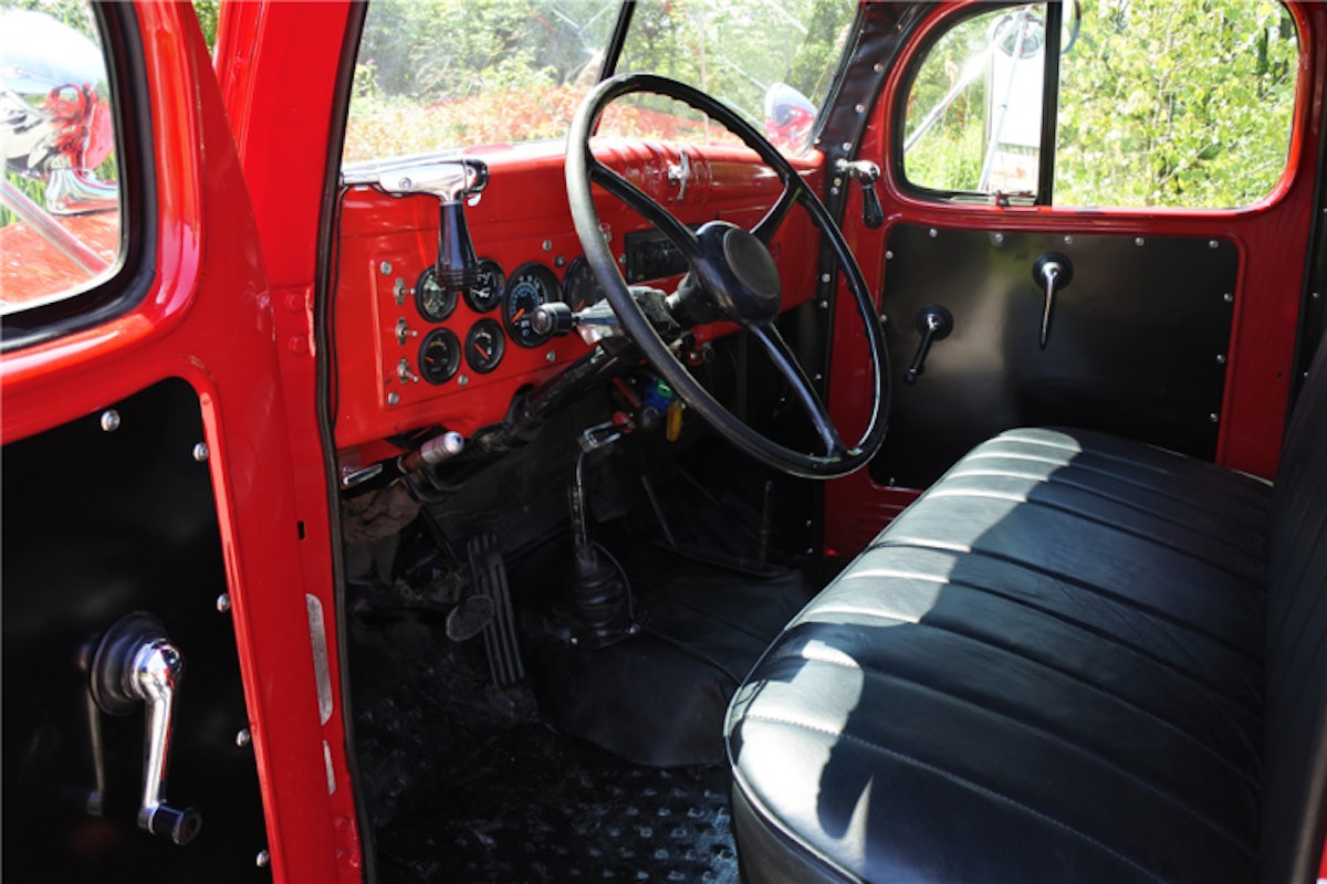 1948 dodge interior