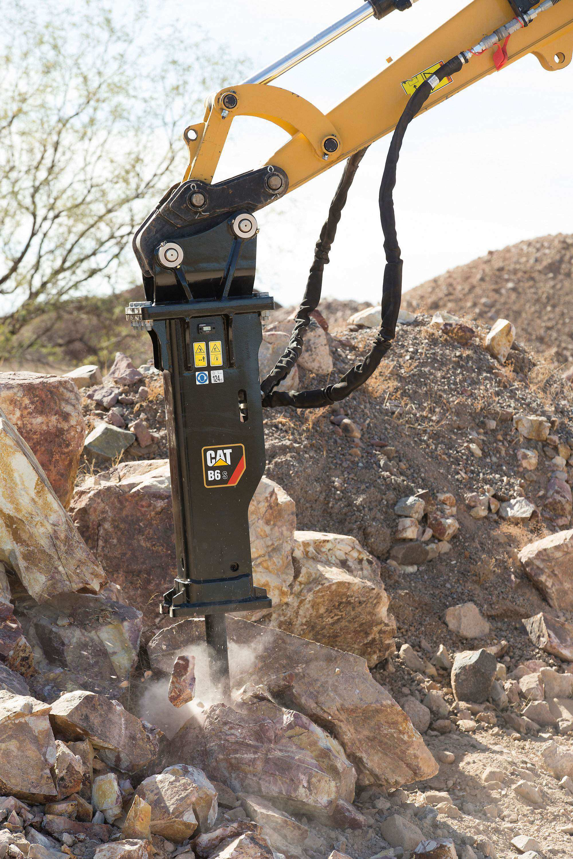 Caterpillar introduces B4/B4S and B6/B6S hydraulic hammers | Equipment World
