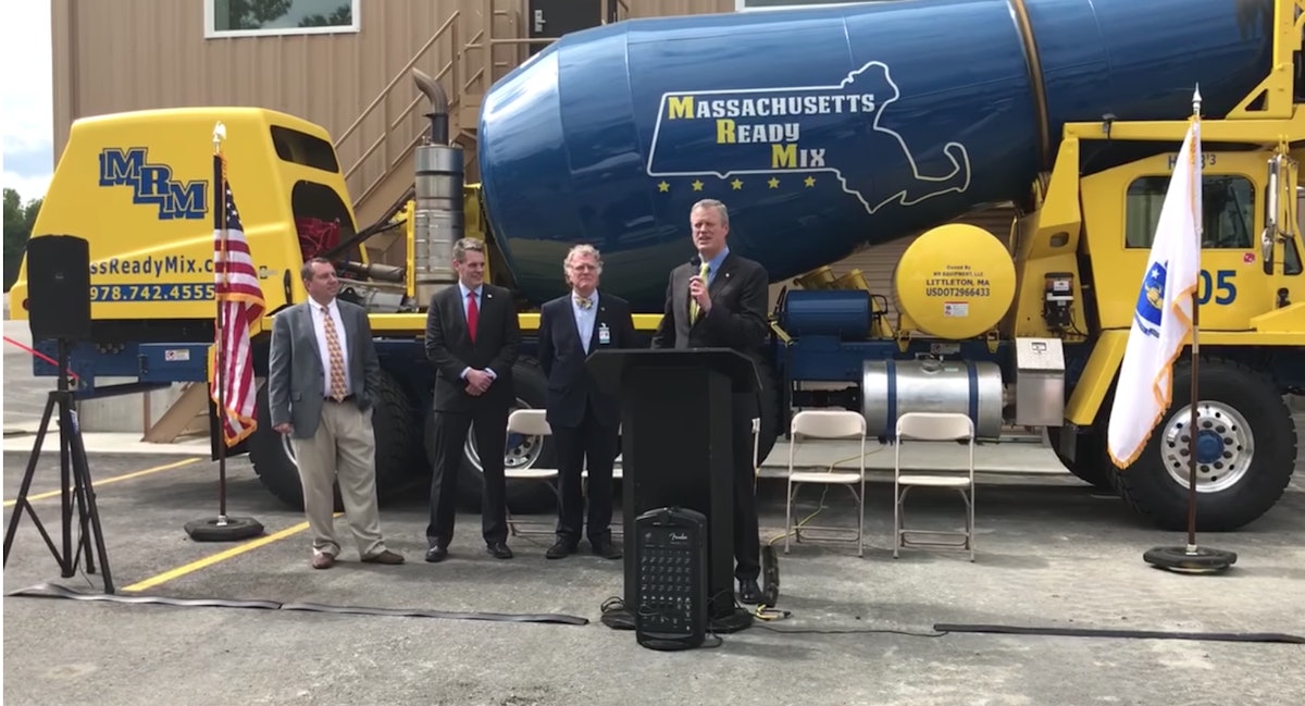 Massachusetts Ready Mix concrete plant opens new facility | Equipment World
