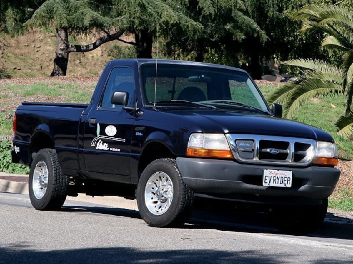 1998 electric Ford Ranger up for sale but it won t come cheap Equipment World