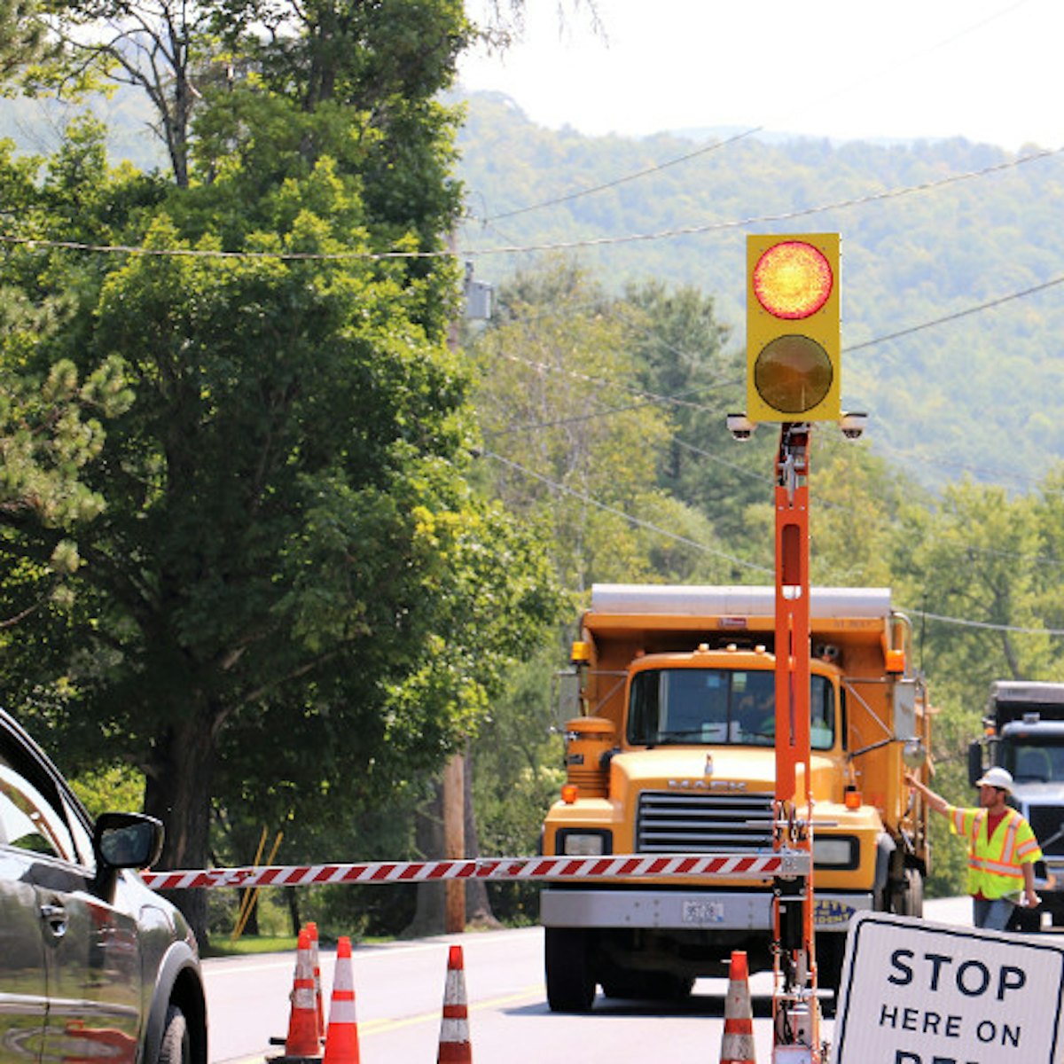 Construction company implements jobsite protecting flaggers | Equipment ...